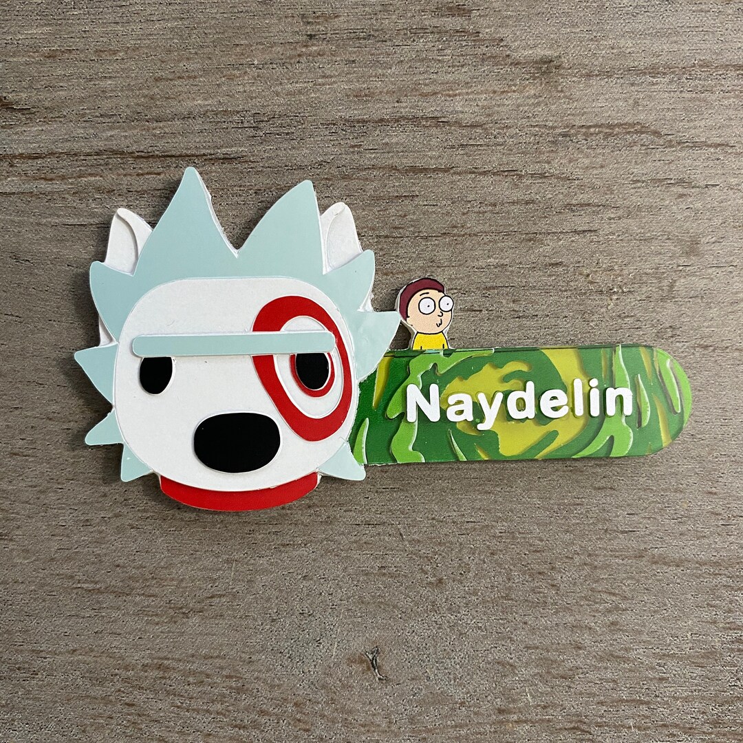 Dog Themed Name Tag Clear Frame - Etsy