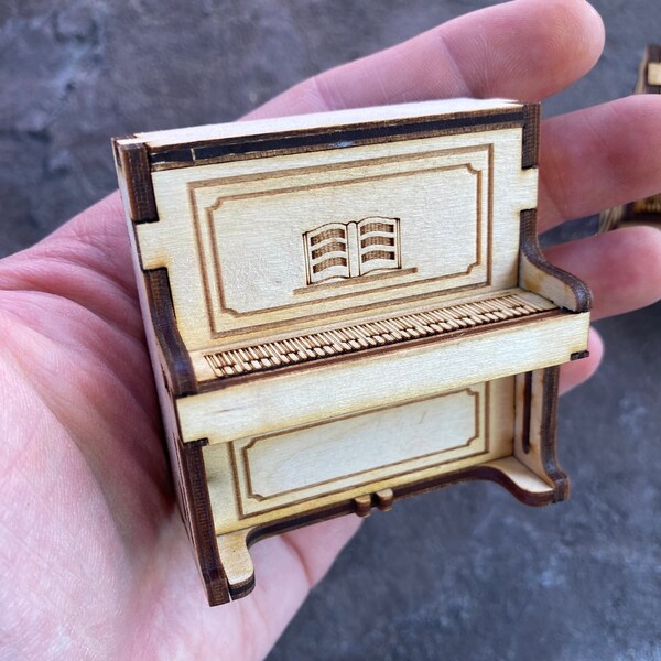 Miniature Piano - Etsy