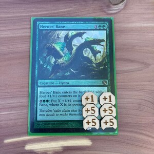 MTG Counters Magic the Gathering Stackable 1 & 1 Power/toughness ...