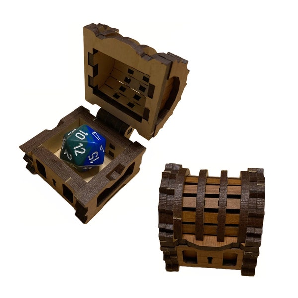 Mini Treasure Chest - Etsy