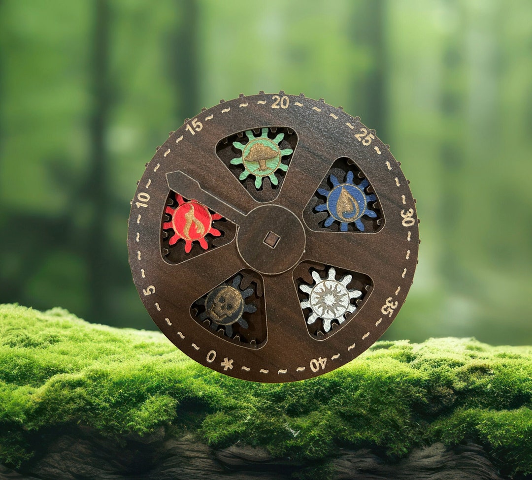 0-45 Rotating Life Counter Life Tracker for Tabletop Games and Board ...