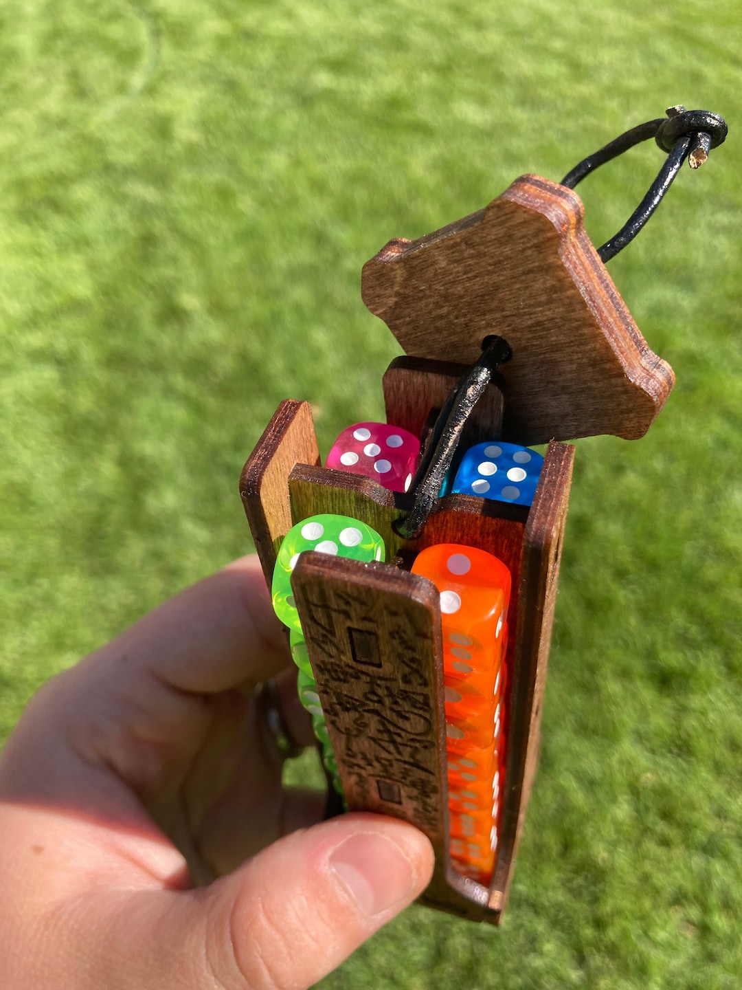 Wooden 28 Dice Storage Holder Dice Case Dice Container - Etsy