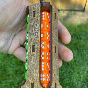 Wooden 28 Dice Storage Holder Dice Case Dice Container - Etsy