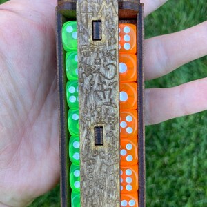 Wooden 28 Dice Storage Holder Dice Case Dice Container - Etsy