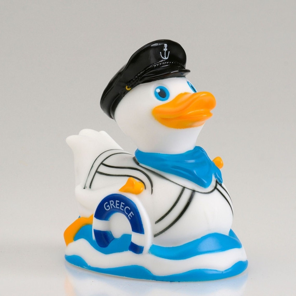 Captain Duck Rubber Duckling Vinyl Duckling Nautical and - Etsy
