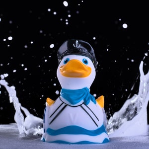 Captain Duck, Rubber Duckling, Vinyl Duckling, Nautical and Playful ...