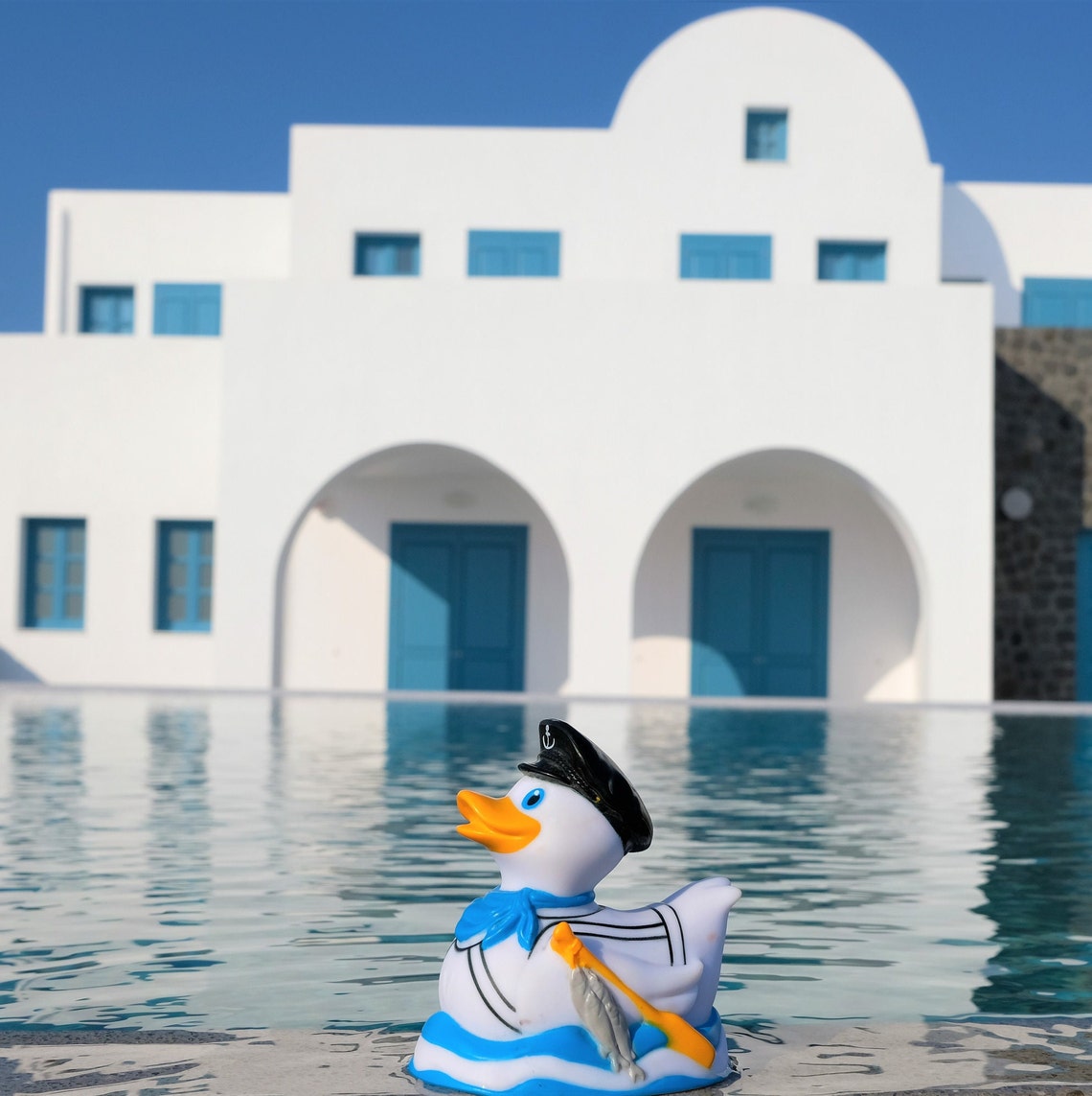 Captain Duck Rubber Duckling Vinyl Duckling Nautical and - Etsy