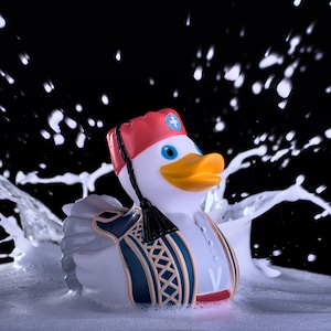 Traditional Greek Soldier Rubber Duck, Vinyl Duckling, Unique Uniform ...