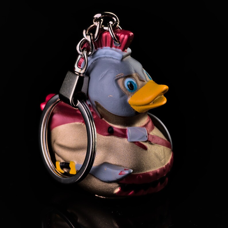Spartan Duck, Legendary Warrior Key Chain, Unique Ducklin Duck, King of ...