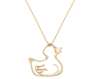 Duck Chain Pendant - Etsy
