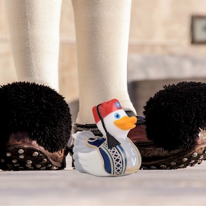 Traditional Greek Soldier Rubber Duck, Vinyl Duckling, Unique Uniform ...