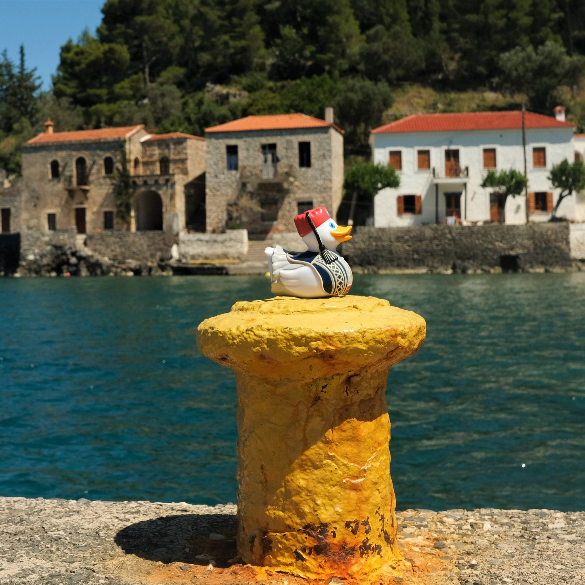 Traditional Greek Soldier Rubber Duck, Vinyl Duckling, Unique Uniform ...