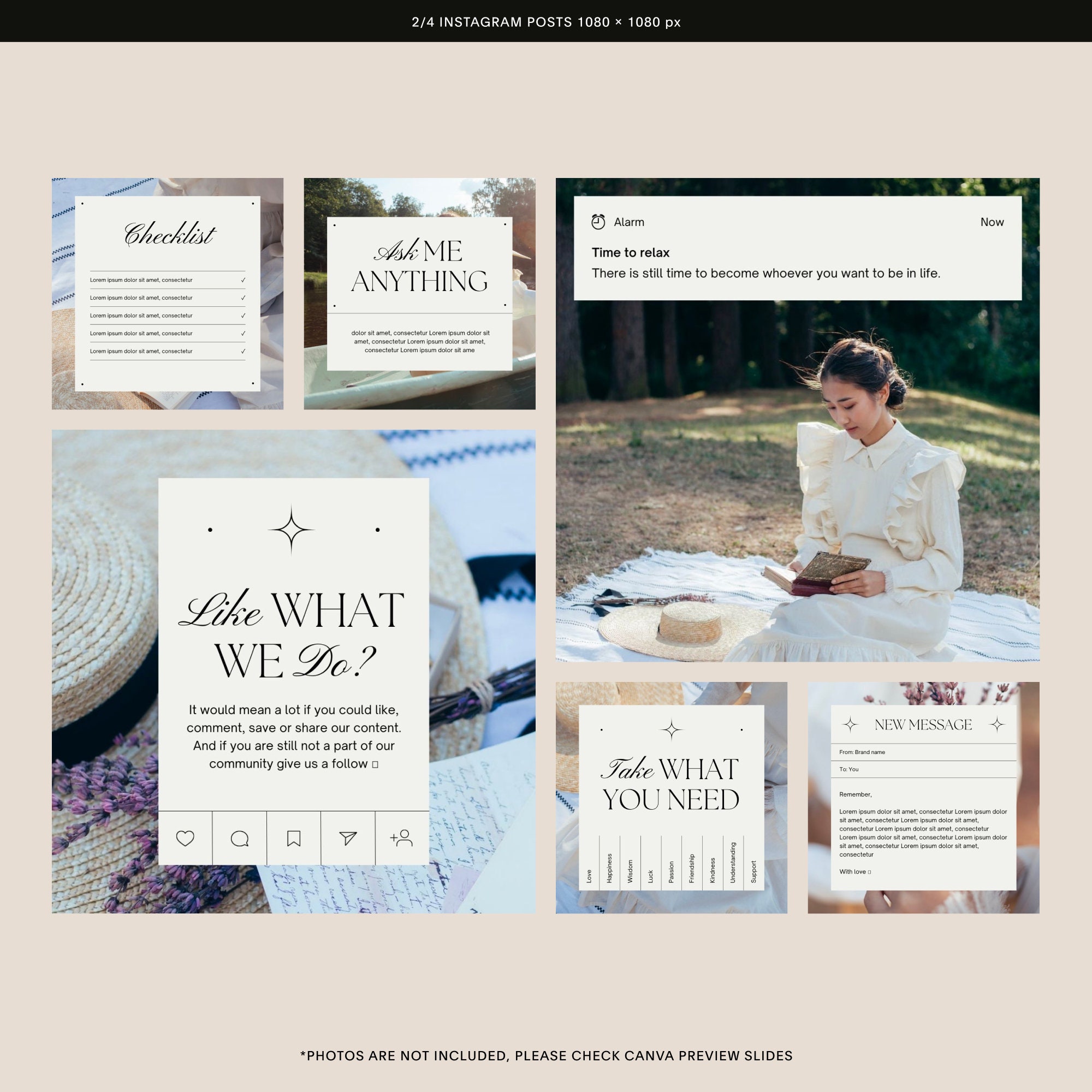 42 Minimalist Instagram Stories and Posts for Small Business and ...