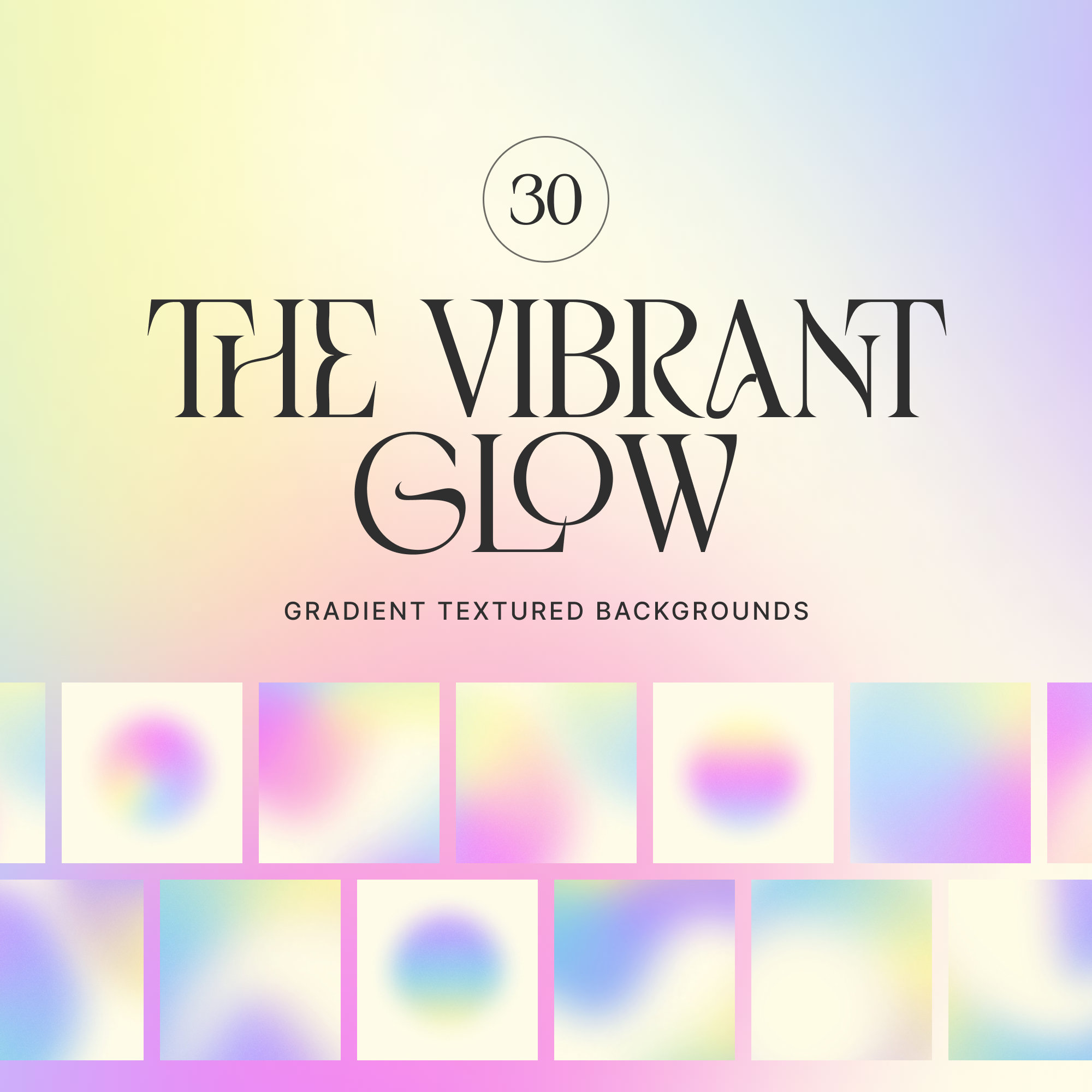 Gradient Backgrounds Vibrant Glow Rainbow Pink Purple Aura Digital ...