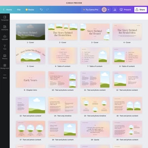 Pink Gradient Canva Presentation Slide Deck | Course Webinar | Course ...