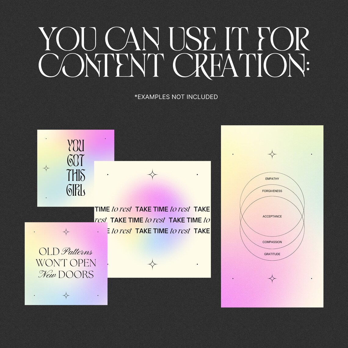 Gradient Backgrounds Vibrant Glow Rainbow Pink Purple Aura Digital ...