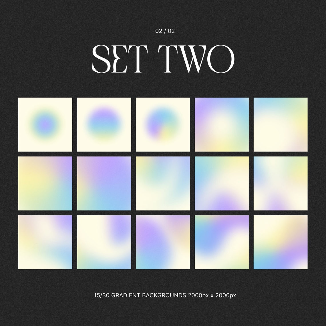 Gradient Backgrounds Vibrant Glow Rainbow Pink Purple Aura Digital ...