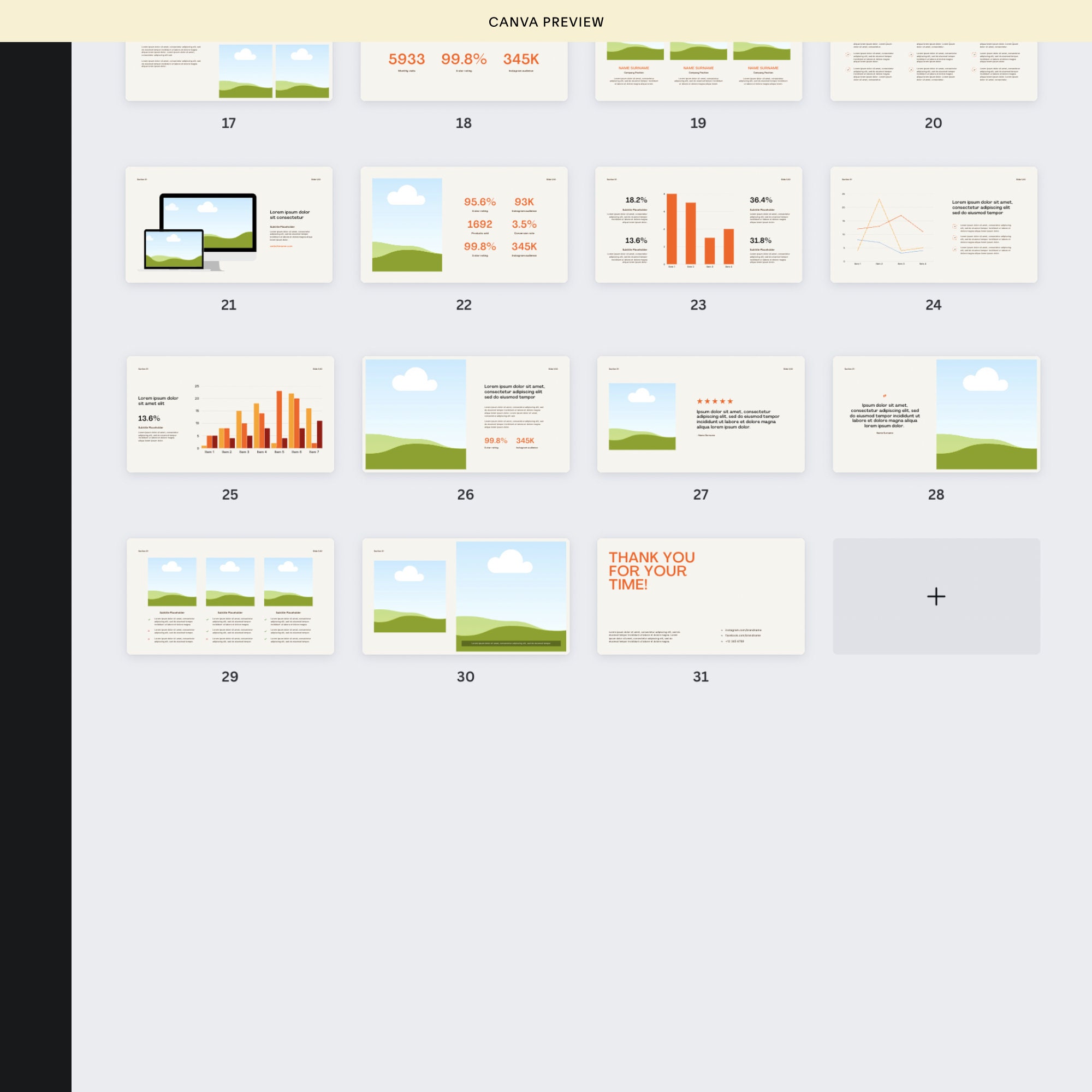 Presentation Slide Deck Peach Beige Canva Course Webinar Course Creator ...