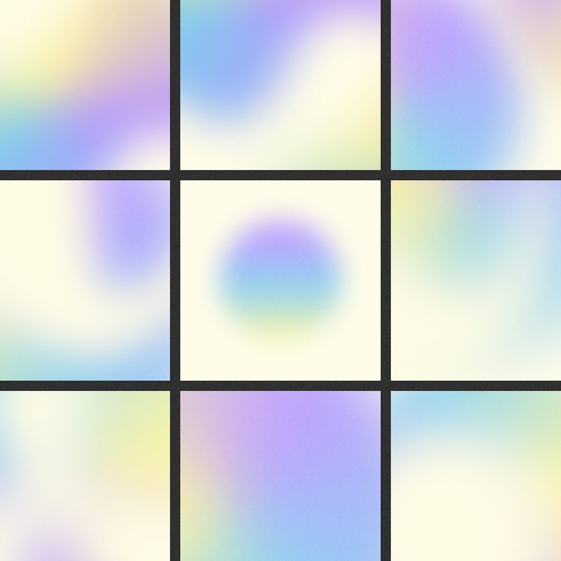 Gradient Backgrounds Vibrant Glow Rainbow Pink Purple Aura Digital ...