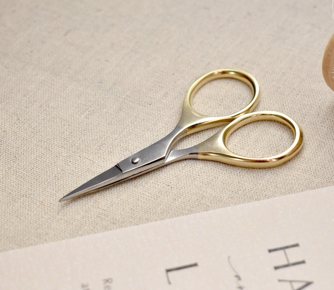 Aether Gold Embroidery Scissors – 2.5” Needlework Tool - Etsy