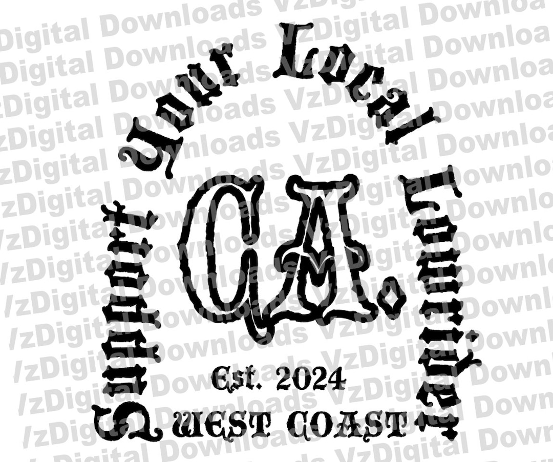 Support Your Local Lowrider Arch Digital DOWNLOAD for T-shirts, Hats ...