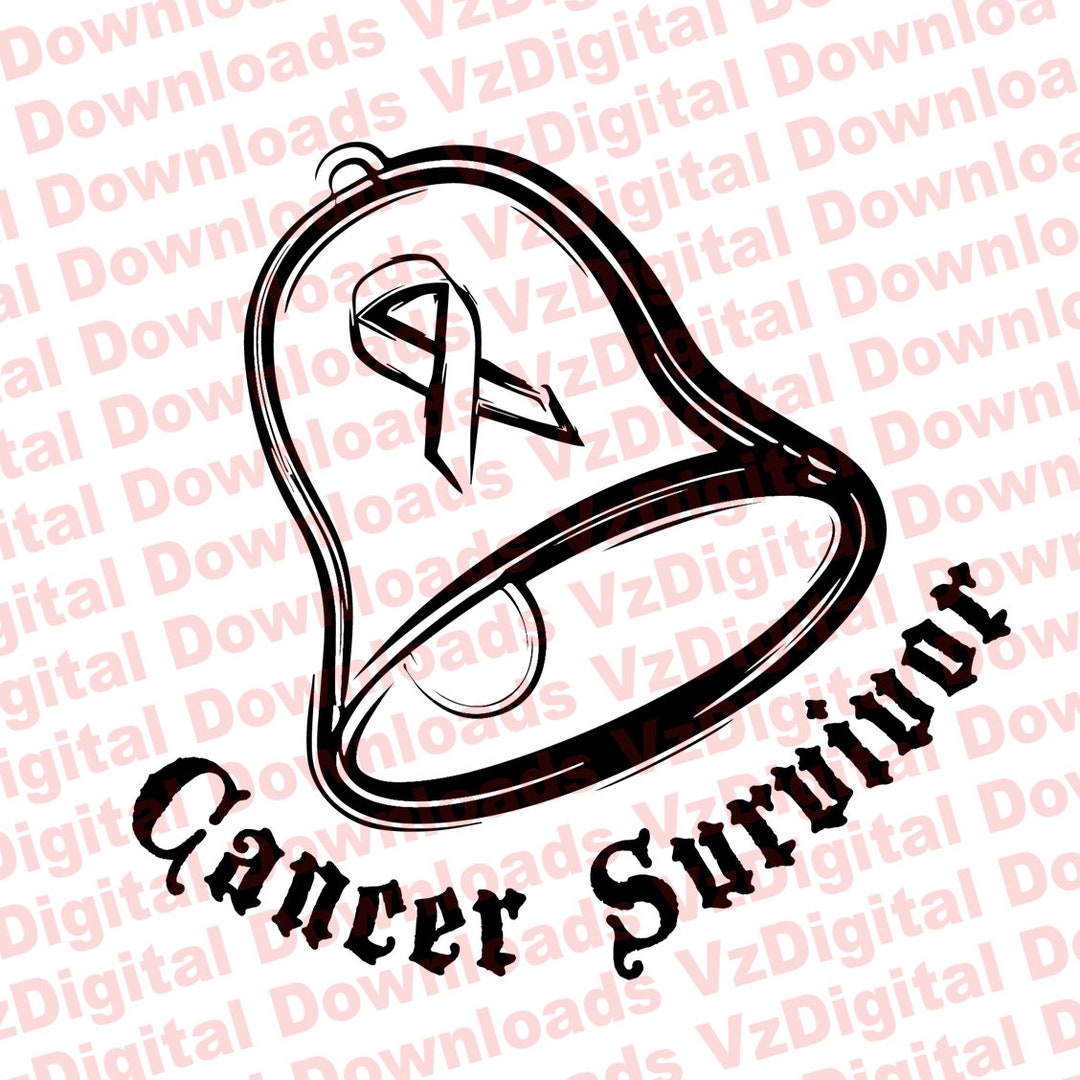 Cancer Survivor - Bell DOWNLOADABLE for Hats, Tee's, Totes, Mugs, Etc ...