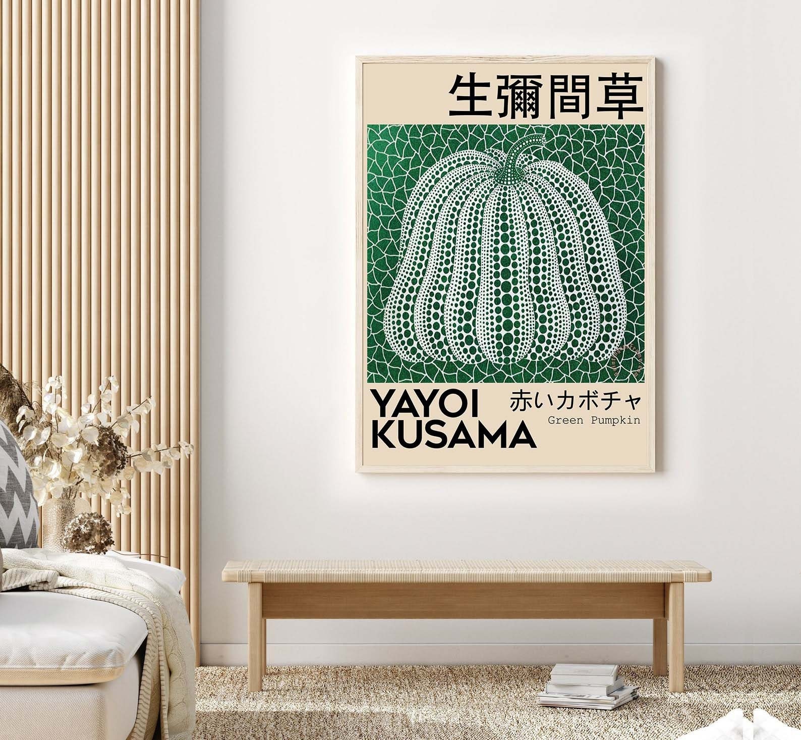 Digital Prints Wall Art Yayoi Kusama Pumpkin Yayoi Kusama Poster ...