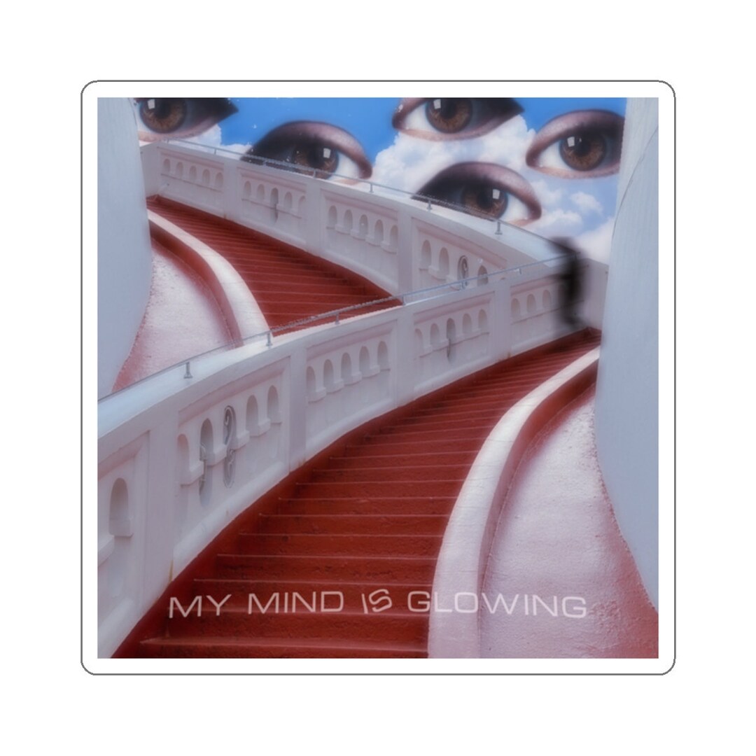My Mind is Glowing Dreamcore Weirdcore Aesthetic Kiss-cut Stickers - Etsy