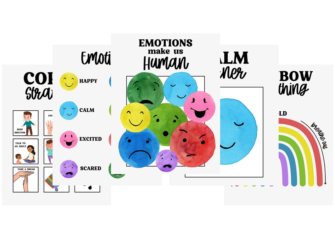 Emotions and Coping Strategy Visuals: Engaging Resource for Emotional ...