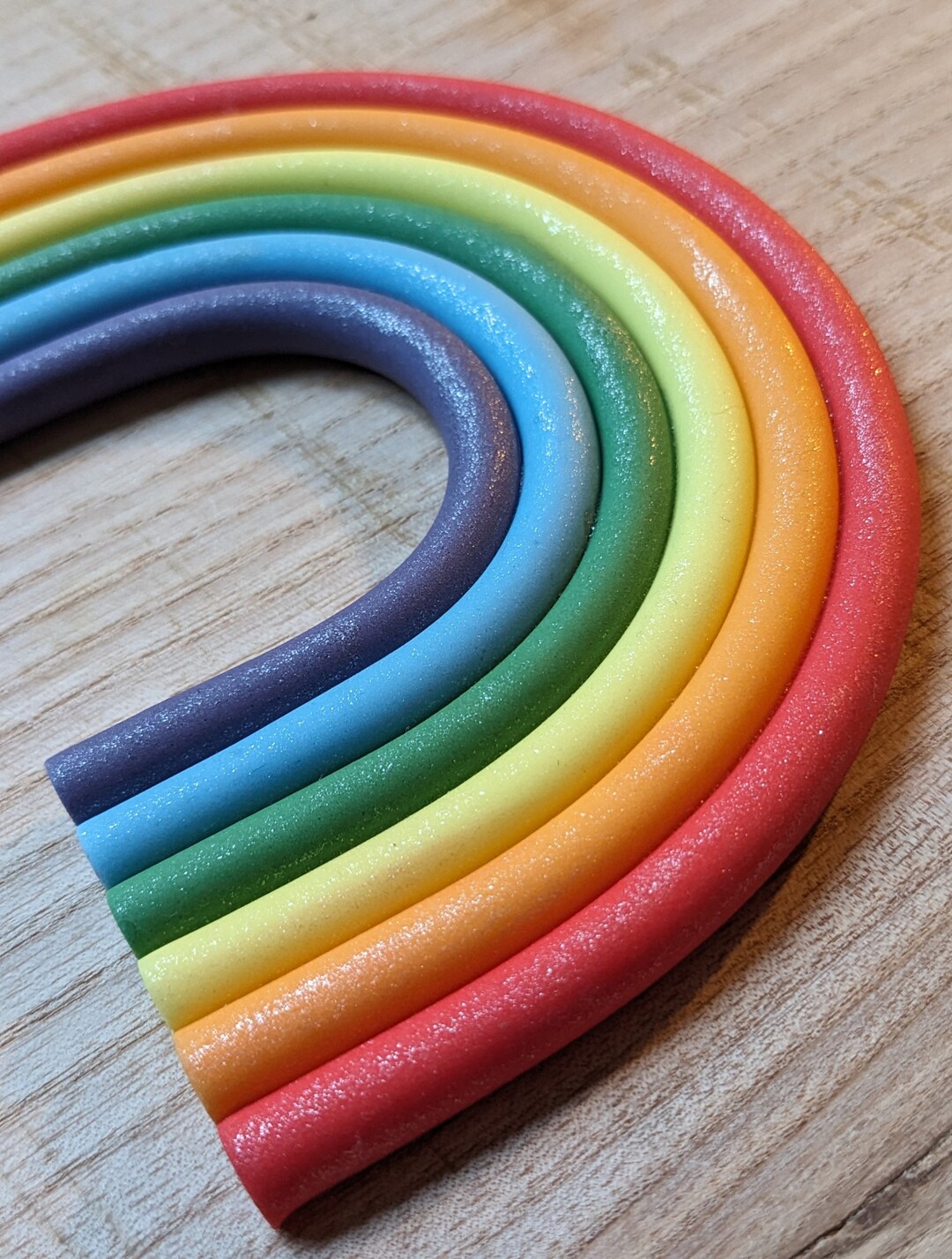 1 Large Edible Rainbow CAKE TOPPER. - Etsy UK
