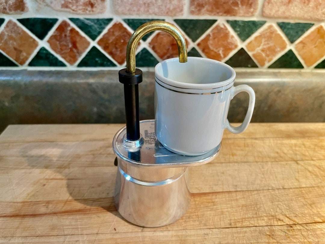 Bialetti Italian Espresso Maker, 80's Mini Express Caffettiera Stovetop ...