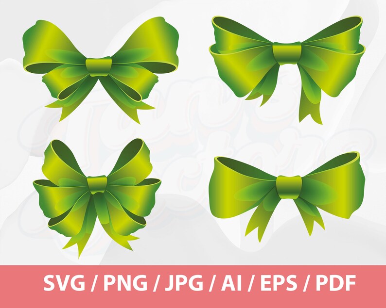 Ribbon SVG Realistic Ribbon Svg Gift Ribbon Svg Bridal - Etsy