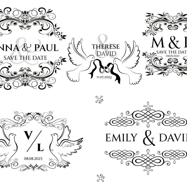 Wedding Svg - Etsy