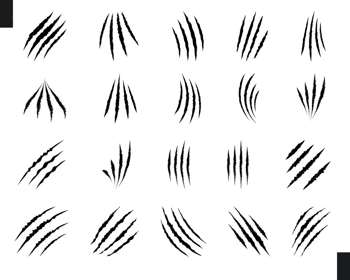 Wolf Scratches SVG Scratches Svg Claws Scratches Svg Claw - Etsy