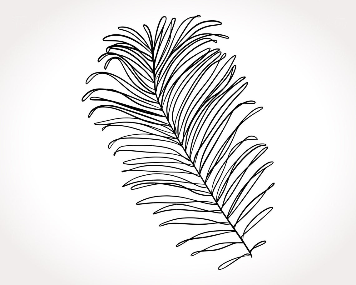 Leaf Line Art Collection Leaf Svg Minimalist Leaf Leaf - Etsy