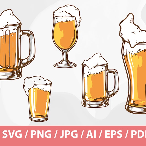 Beer Mug Svg - Etsy