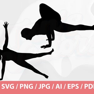 Yoga SVG - Yogo Poses Silhouette, Mediation Svg, Practice Svg, Yoga ...