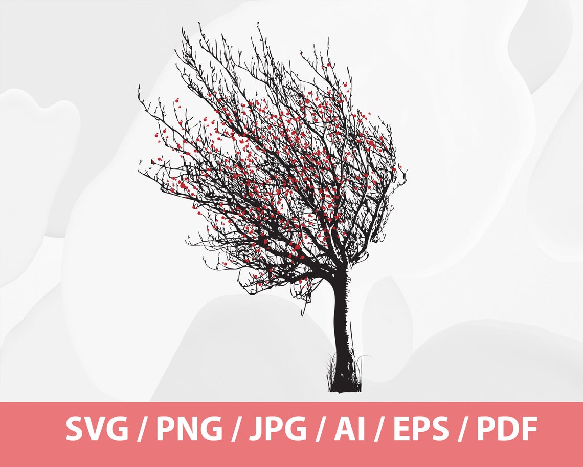 Tree SVG Autumn Tree Forest Svg Files Tree Clipart Tree | Etsy