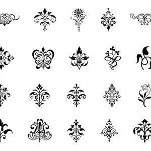 Decorative Elements SVG - Decorative Ornaments Svg, Geometric Design ...