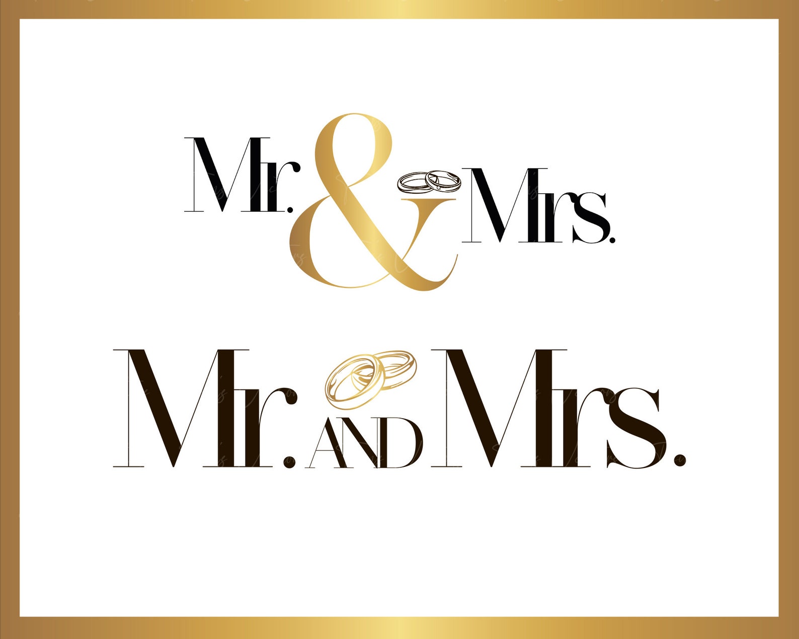 Wedding Mr and Mrs SVG Bride Svg Groom Svg Wedding Svg - Etsy
