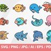 Sea Animal Clipart Ocean Animals, Cute Sea Animal Cliparts, Sea Animal ...