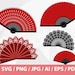 Japanese Fan Clipart Geisha Japanese Fashion Accessory, Oriental Fan ...