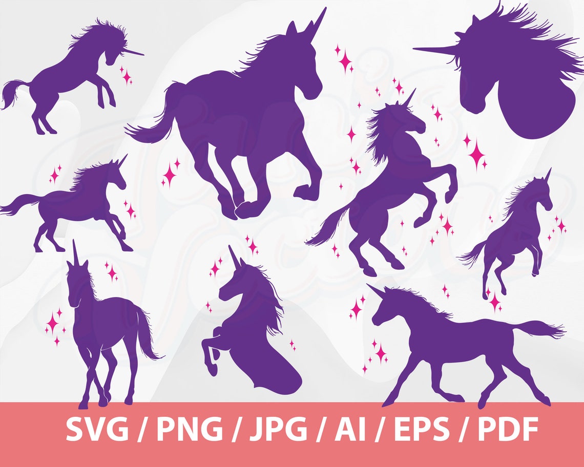 Unicorn PNG Bundle Unicorn Clipart Unicorn Png Cute - Etsy