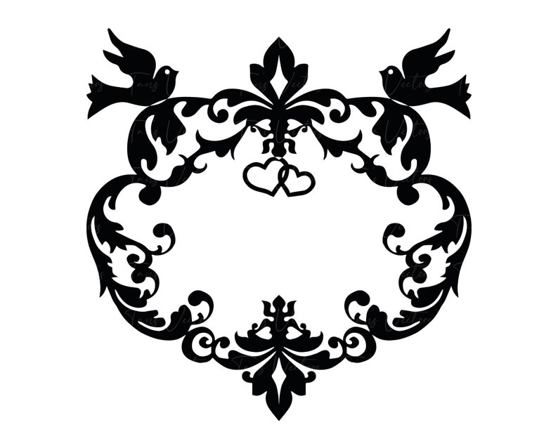 Vintage Mirror Frames Set Mirror Frame Svg Frame Svg - Etsy