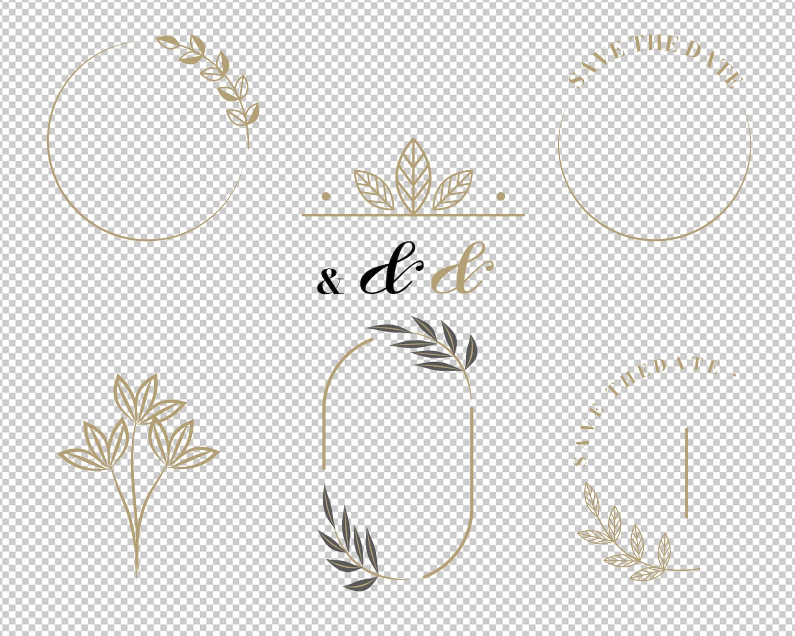 Wedding Monogram Logos SVG Wedding Svg Bride Svg Groom Svg - Etsy