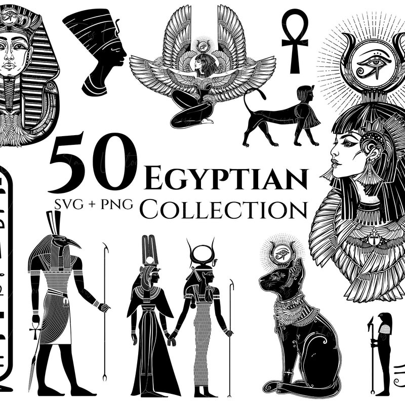 Cleopatra Digital Svg - Etsy