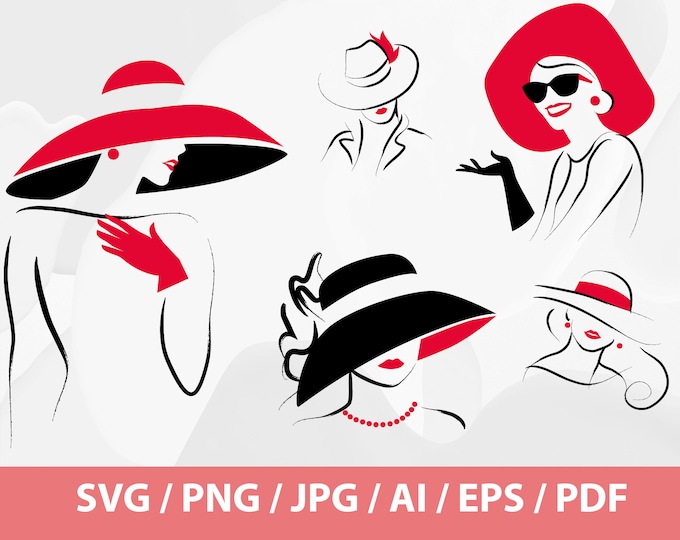 Lady in Dress Svg, Lady in Dress Cricut, Classic Lady Svg, Lady With ...