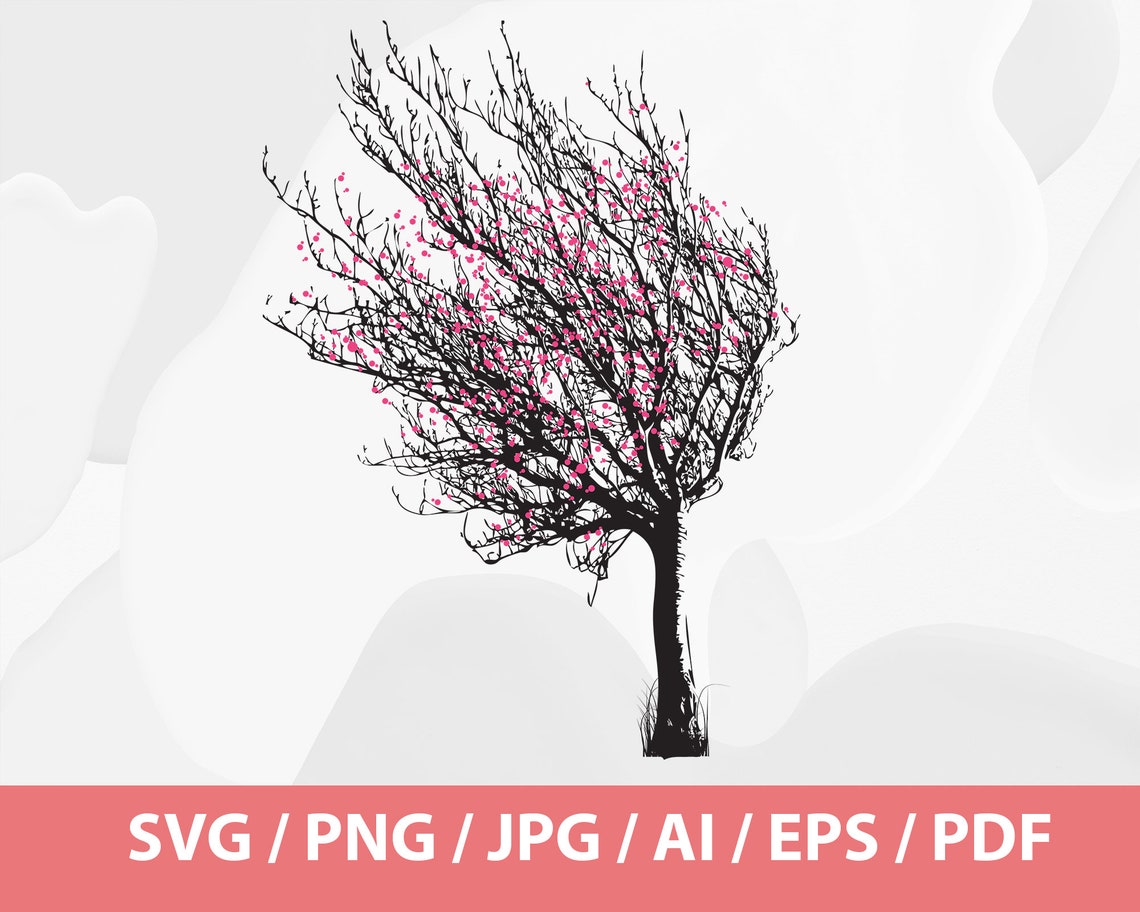 Tree SVG Autumn Tree Forest Svg Files Tree Clipart Tree | Etsy