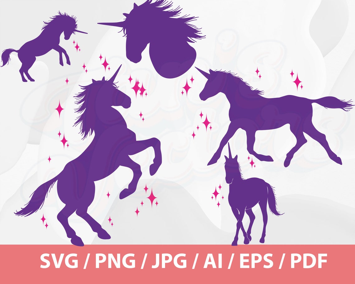 Unicorn PNG Bundle Unicorn Clipart Unicorn Png Cute - Etsy