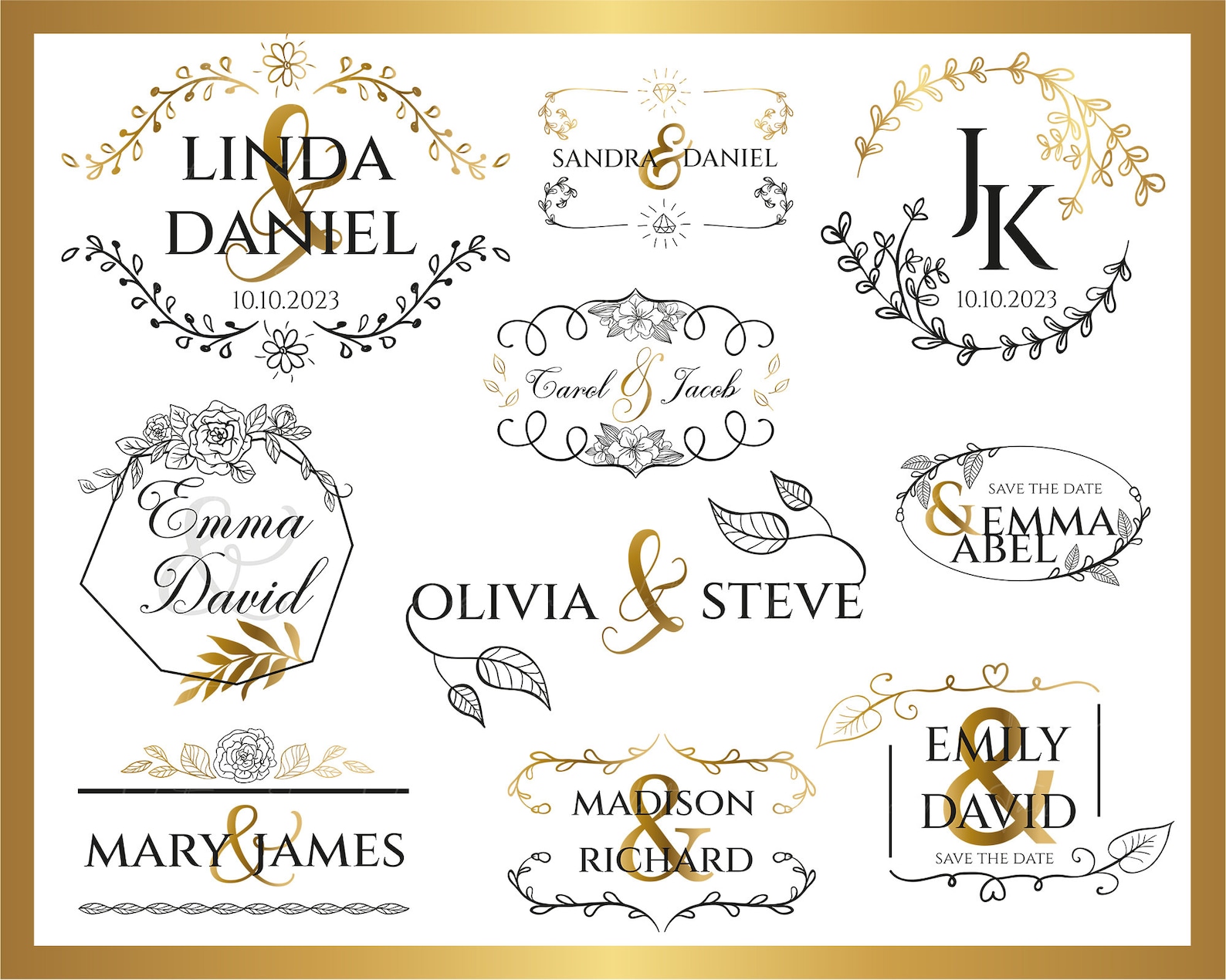 Wedding SVG Bundle Groom Svg Bride Svg Wedding Svg Mr and - Etsy